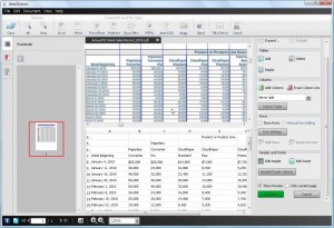 Able2Extract 8’s New PDF to Excel Custom Conversion Panel