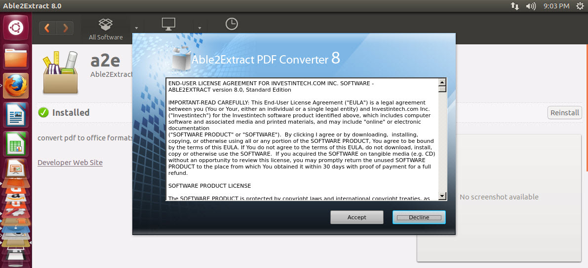 How To Install Able2Extract 8 On Ubuntu