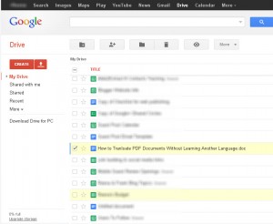 How To Export Open Office Files To Google Docs