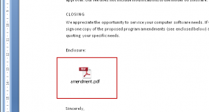 How to Attach A PDF File To Microsoft Word Documents