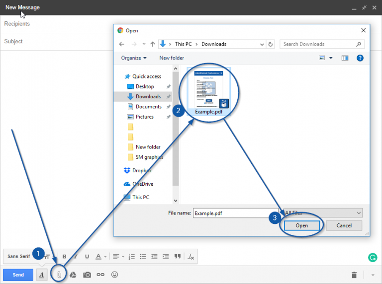 Emailing PDFs - Best Practices